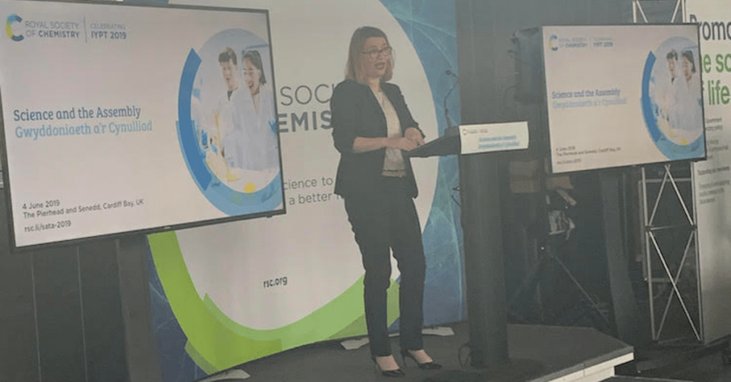 Setting up our Stall for Science and the Assembly - Technocamps