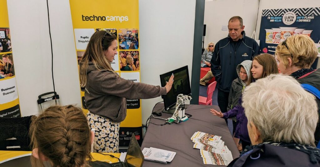 Technocamps at Parti Ponty 2022 - Technocamps